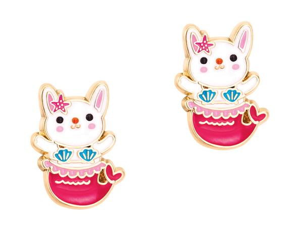 girl-nation-cutie-enamel-studs-rabbit-mermaid_c14b4321-1587-4c33-826b ...